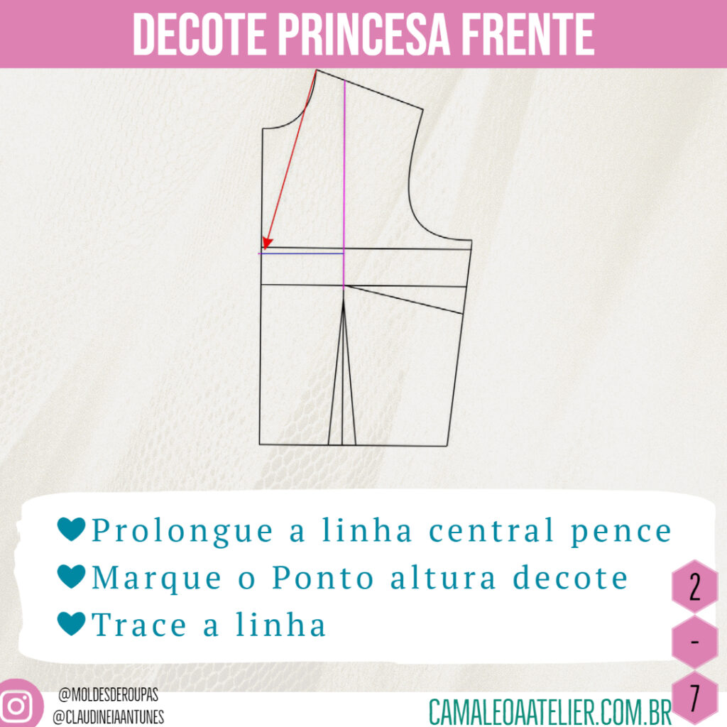 MODELAGEM DECOTE PRINCESA – CAMALEOA ATELIER DE COSTURA