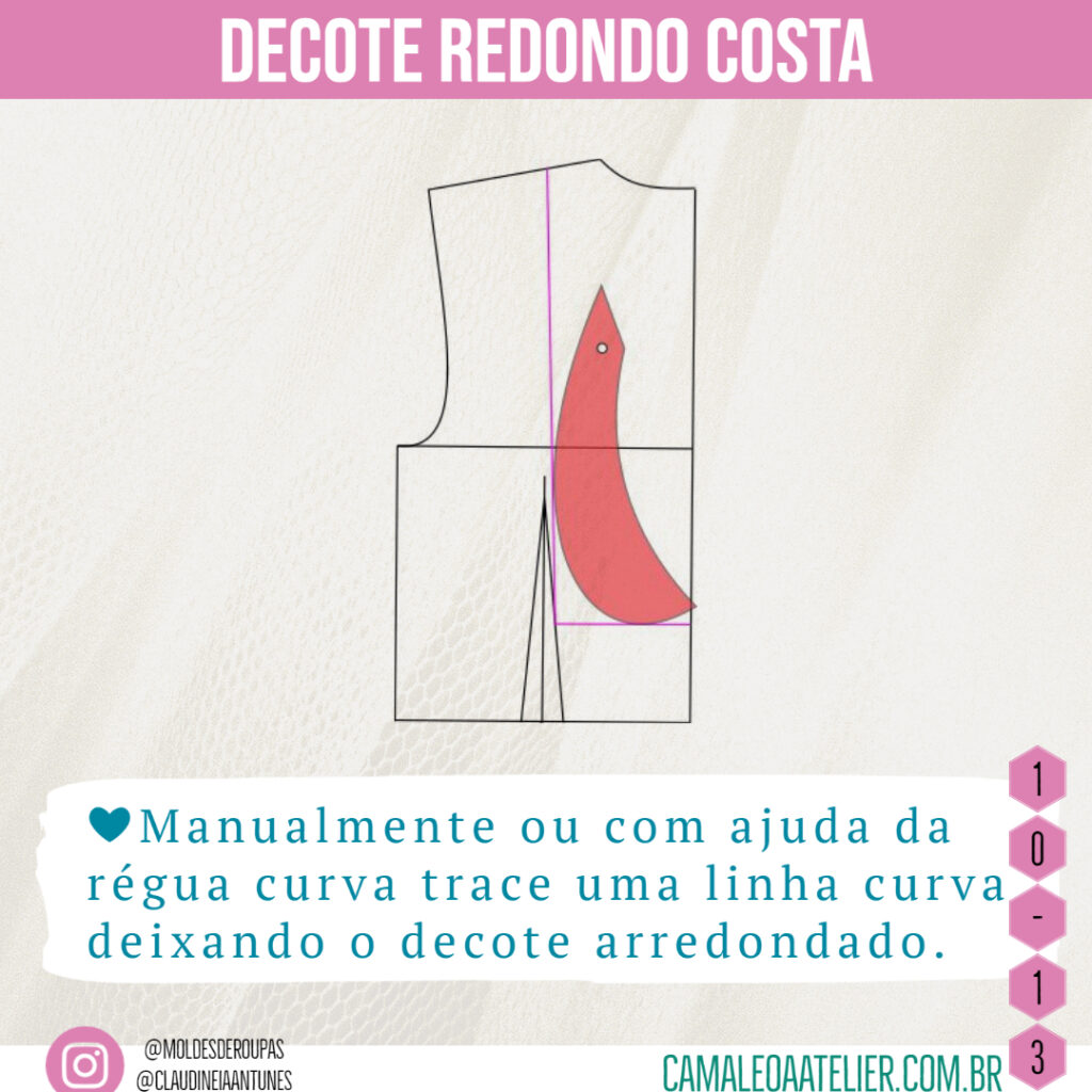 MODELAGEM DECOTE REDONDO – CAMALEOA ATELIER DE COSTURA