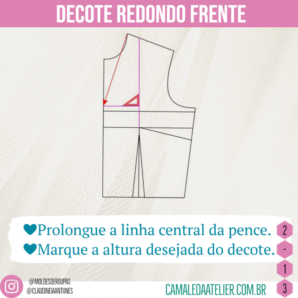 MODELAGEM DECOTE REDONDO – CAMALEOA ATELIER DE COSTURA