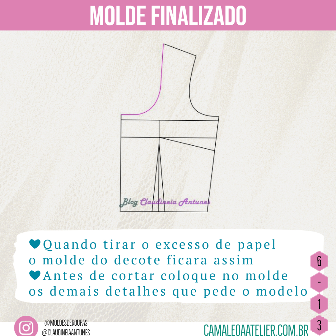 MODELAGEM DECOTE REDONDO – CAMALEOA ATELIER DE COSTURA