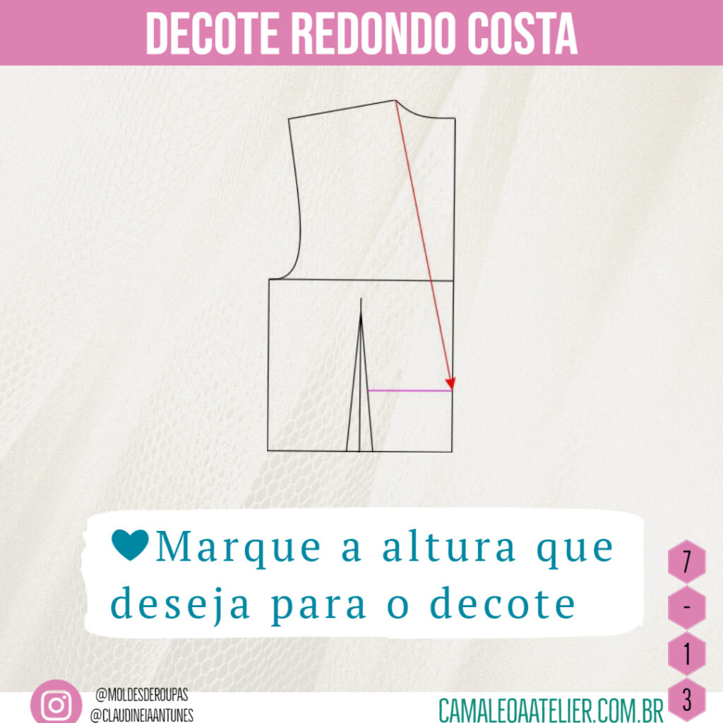 MODELAGEM DECOTE REDONDO – CAMALEOA ATELIER DE COSTURA