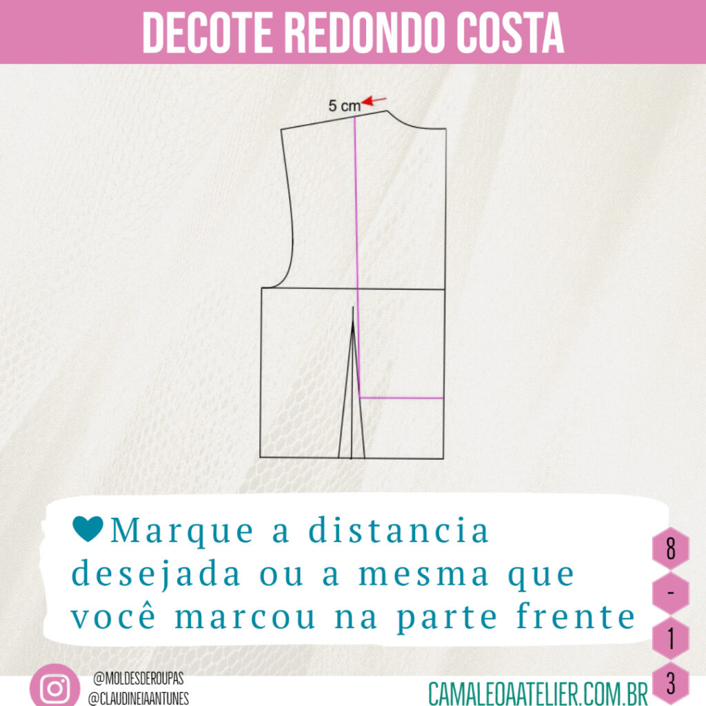 MODELAGEM DECOTE REDONDO – CAMALEOA ATELIER DE COSTURA