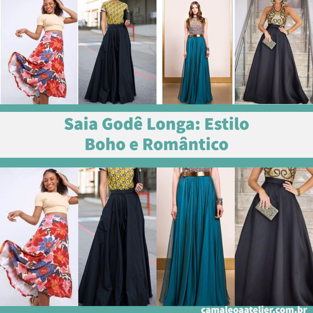 Dicas Infalíveis para Escolher o Melhor Modelo de Saia Godê – CAMALEOA ...
